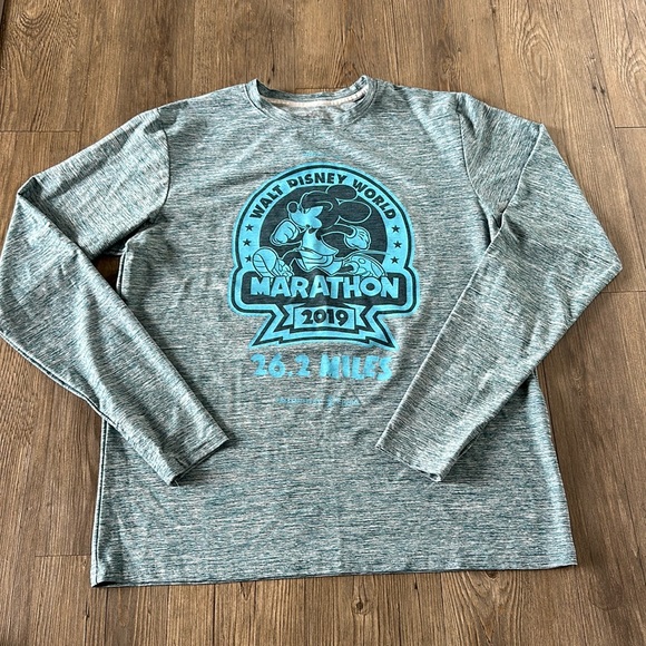 Disney | Shirts | Rundisney 29 Walt Disney World Marathon Long Sleeve ...
